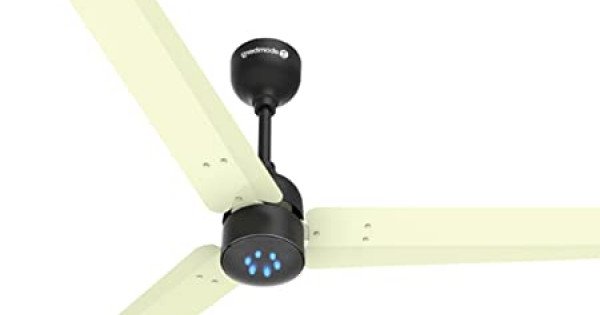 Atomberg Renesa 48" 1200mm Ivory and Black Ceiling Fan