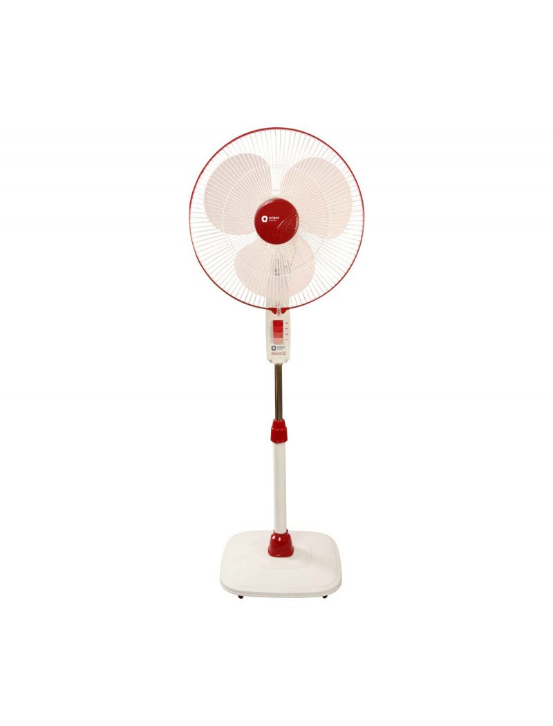 Orient Stand 32 16" 400mm Crimson Red Pedestal Fan