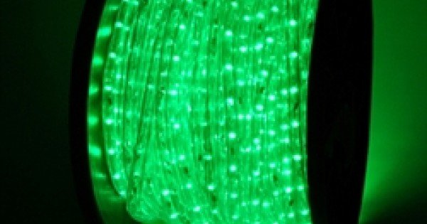 LED Rope Light Green Color Outdoor
