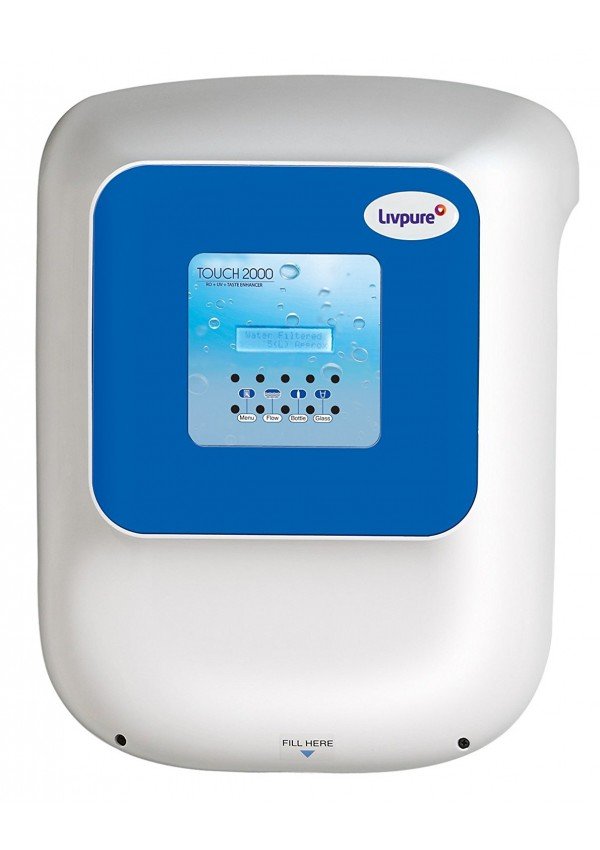 Livpure 2000+ Ro Water Purifier RO+UV+UF+ Taste Enhancer - With Touch Panel