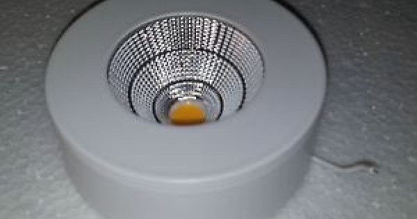 LED COB 3 Watts Surface Spotlight Clearlens
