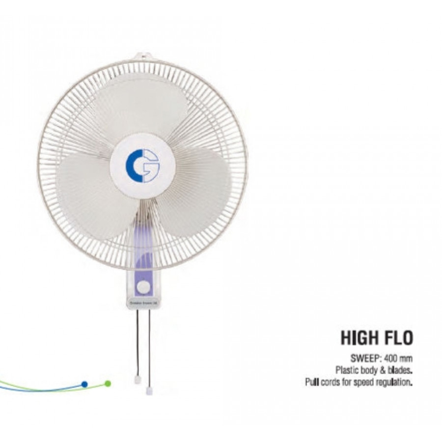 Crompton 16" 400MM High Flo Wall Fan