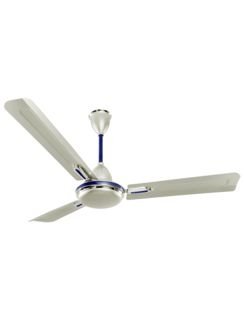 Orient Quasar Ornamental Antidust 48" 1200mm Silver Blue Ceiling Fan