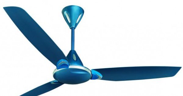 Crompton Radiance 48" Indigo Blue Ceiling Fan
