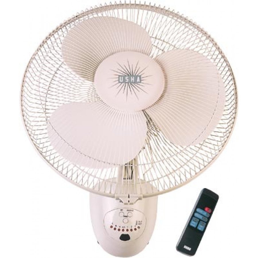 USHA Wall Fan 16" 400mm With Remote Control